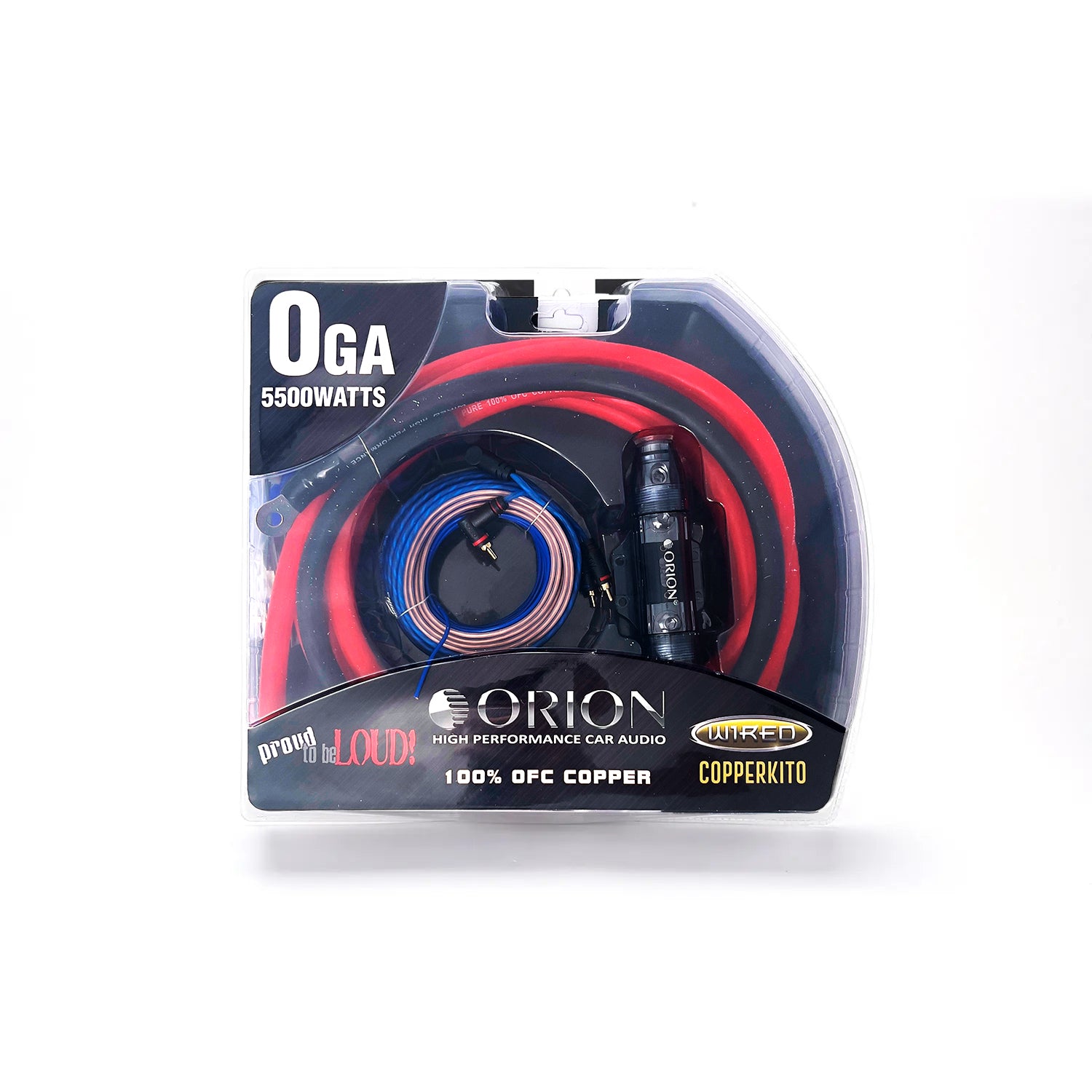 ORION COPPERKIT0 0-GAUGE 100% OFC AMPLIFIER WIRING KIT