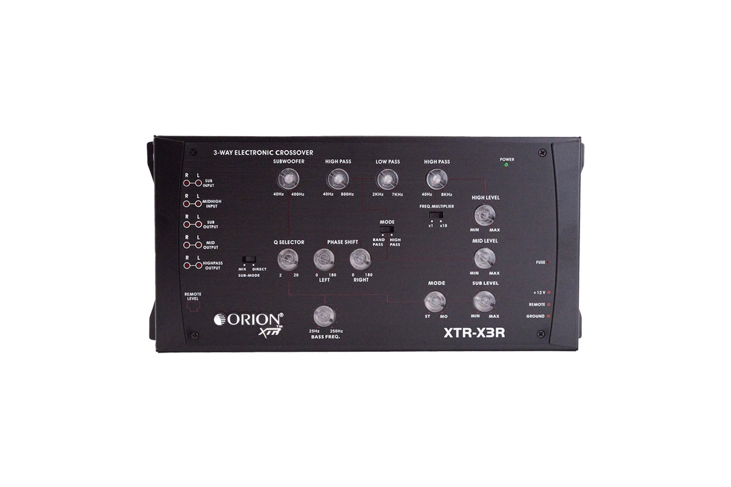 XTR-X3R 3-Way Electronic Crossover for Superior Sound Quality – Orion ...