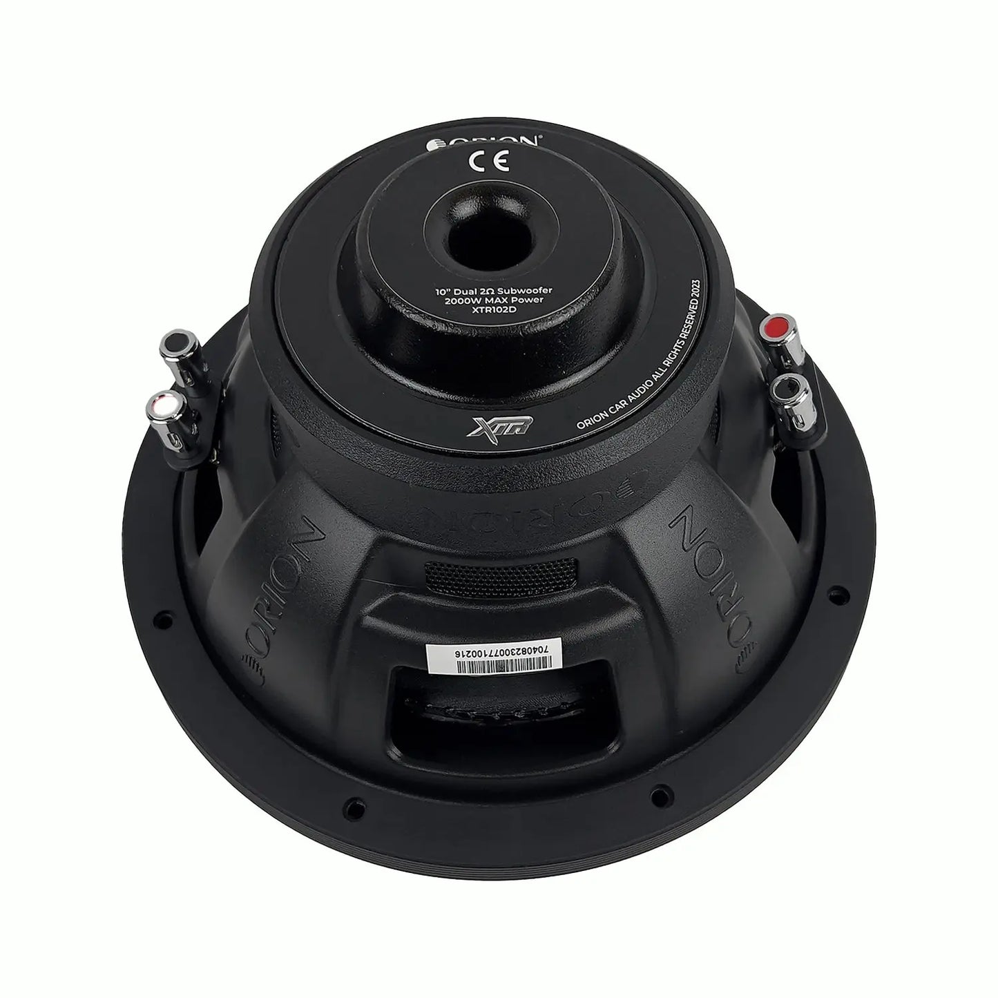 XTR104D - 10 Inch Subwoofer 500 Watts RMS 4-Ohm DVC – Orion Car Audio