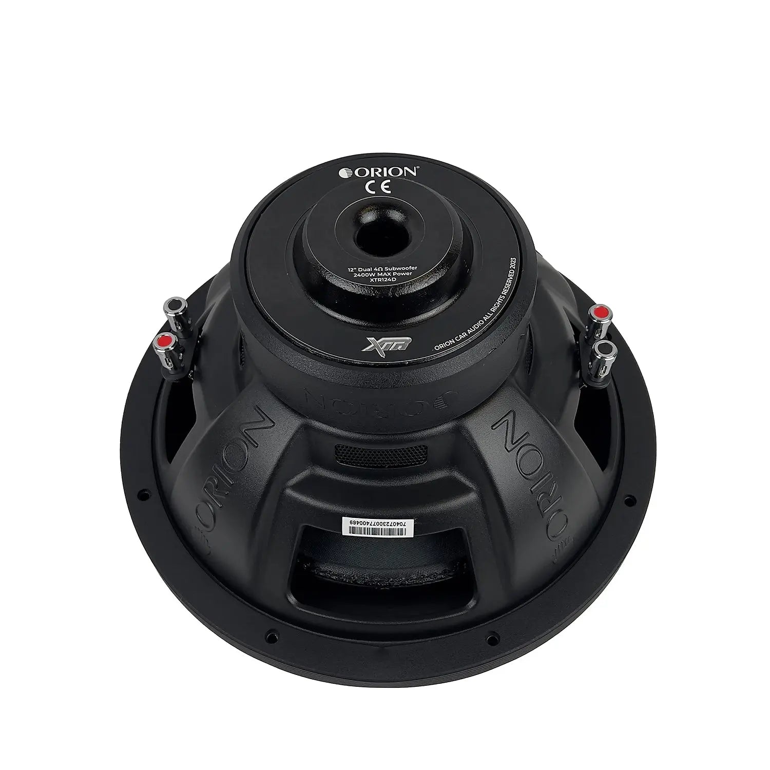 XTR124D - 12 Inch Subwoofer 600 Watts RMS 4-Ohm DVC – Orion Car Audio